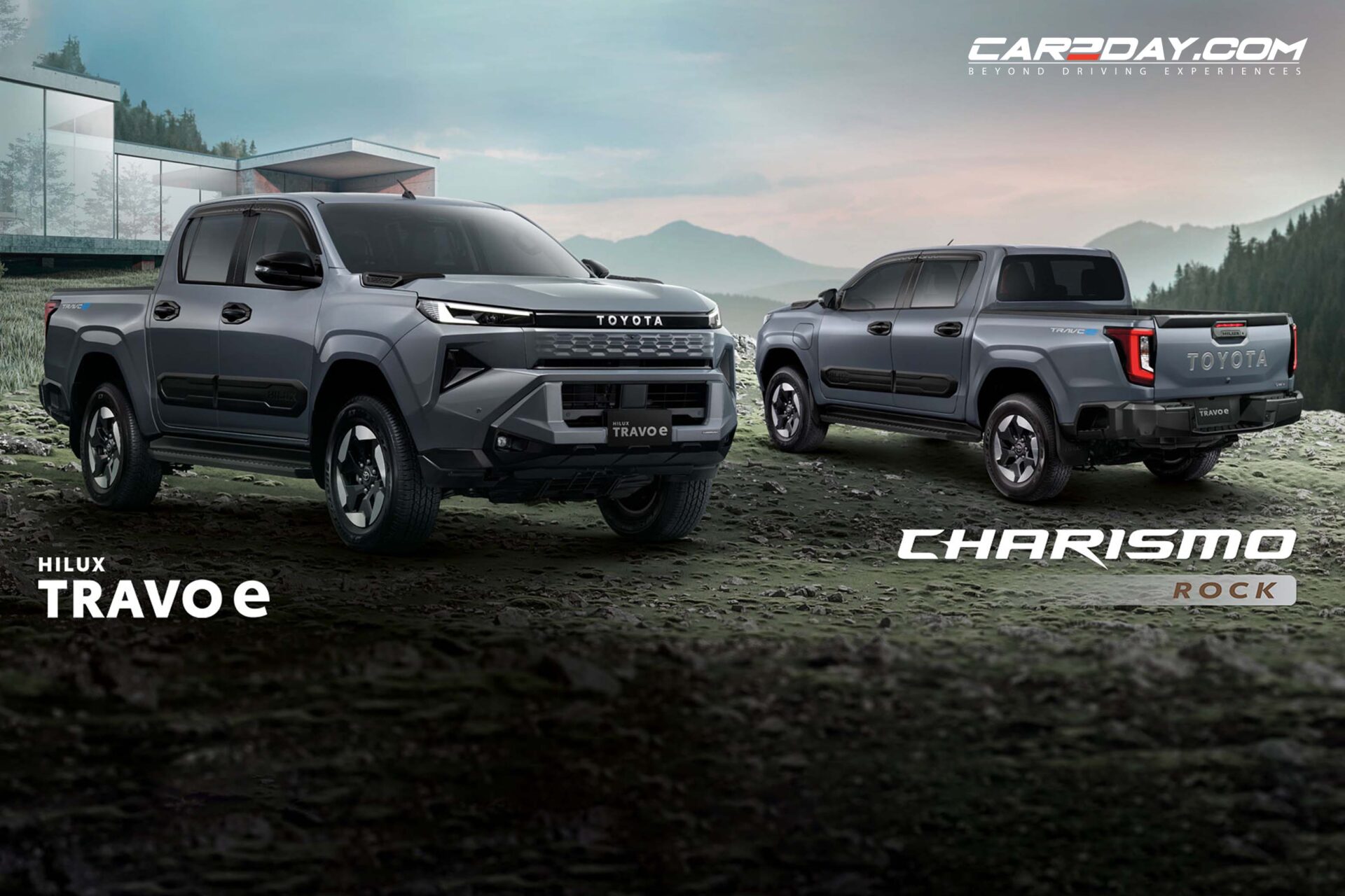 Toyota HILUX TRAVO ชุดอุปกรณ์ตกแต่ง 2 สไตล์ แท้จากโรงงาน