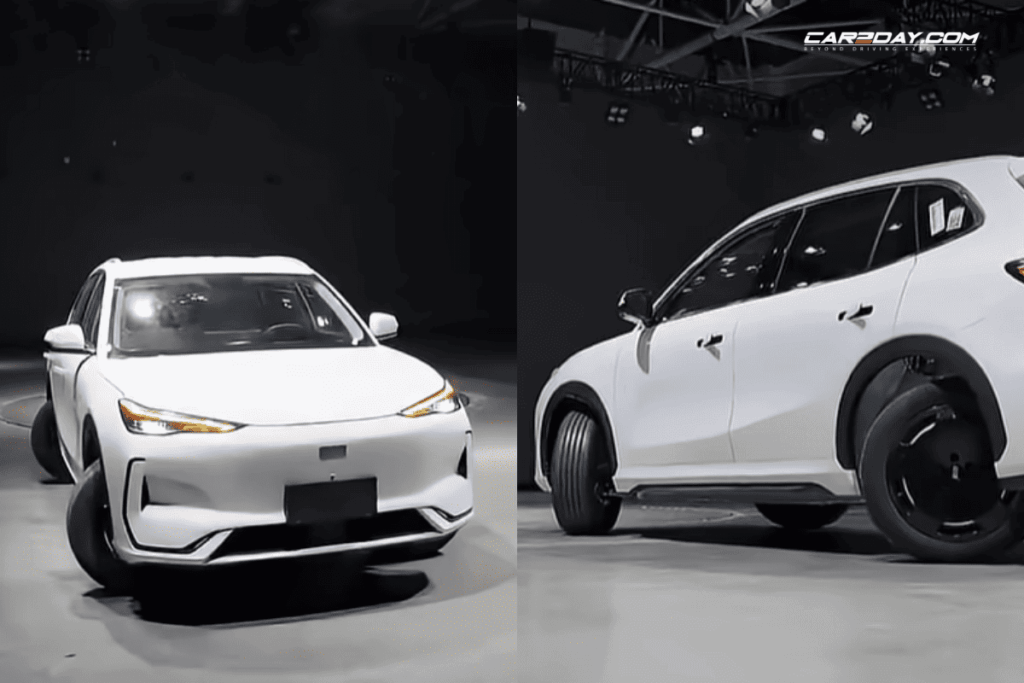 Crab Driving Mode เทคโนโลยีใหม่จาก Geely ที่หมุนล้อได้ถึง 90 องศา
