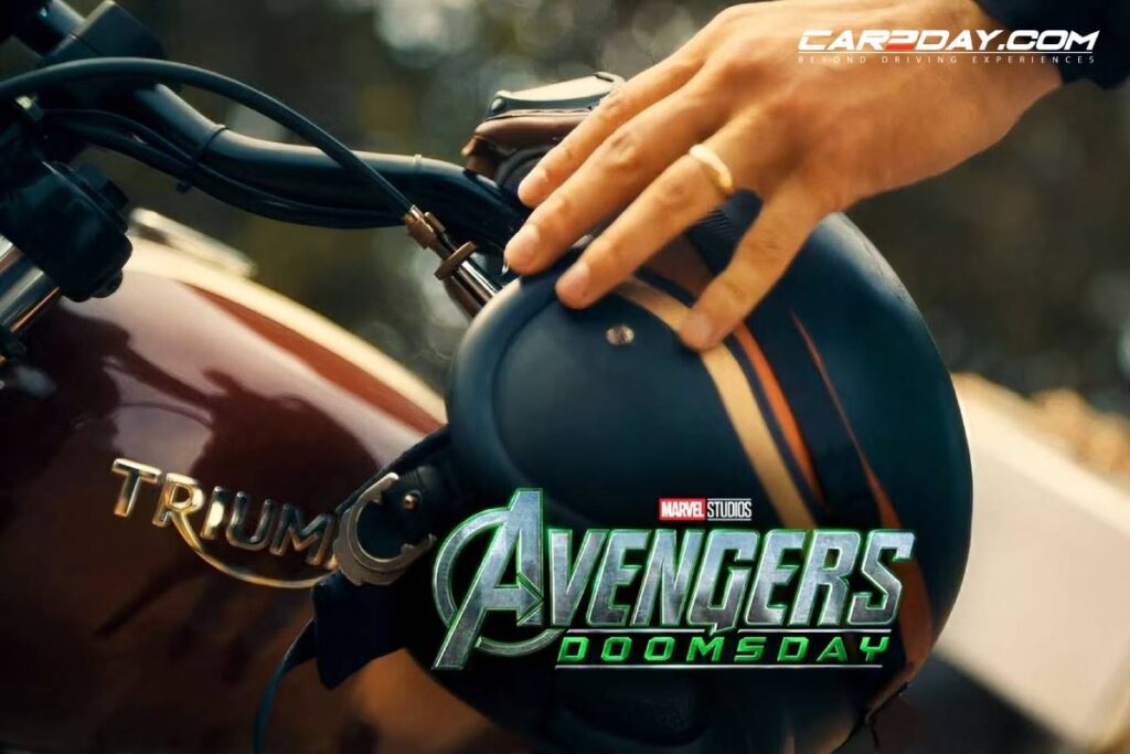Captain America เปลี่ยนมอเตอร์ไซค์จาก Harley-Davidson เป็น Triumph