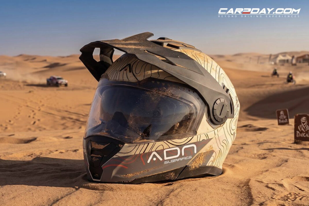 ADN Duale Dakar หมวกกันน็อก Adventure แปลงร่างเป็น Trail ได้ใน 30 ...